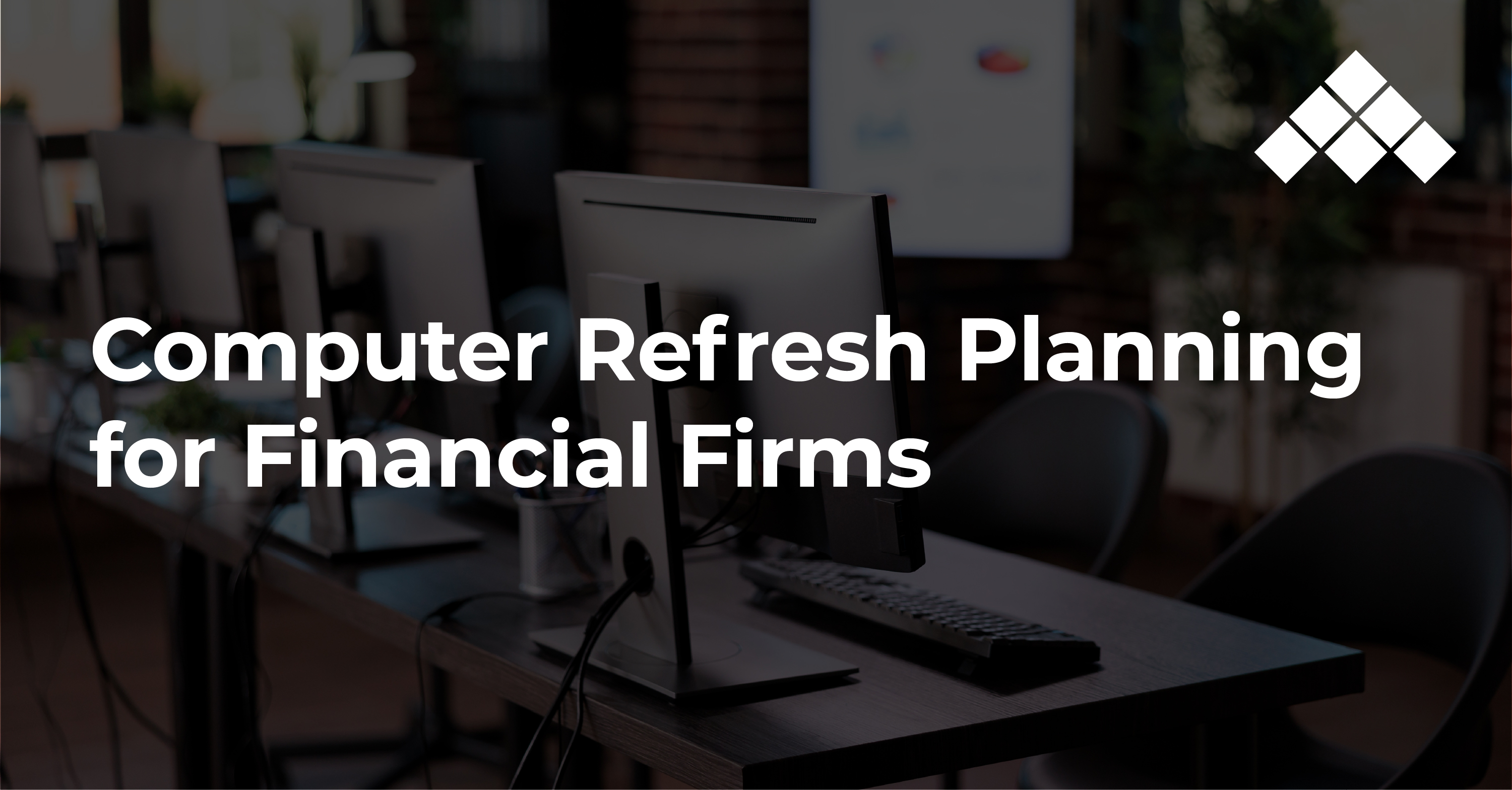 Computer Refresh Planning for Financial Firms